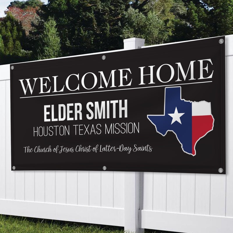 Missionary Banner - Etsy