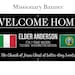 Welcome Home Missionary Banner Sign 2 Different Mission Option - Etsy