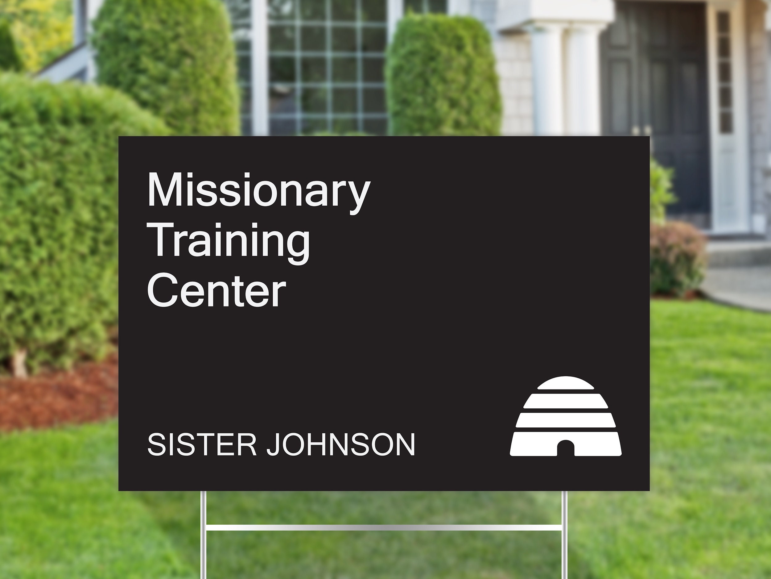 Printable LDS Missionary at Home MTC Sign Editable PDF file | Etsy