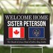 Custom Welcome Home Missionary 2 Mission Sign 24 X 36 in Size for Elder ...