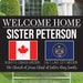 Custom Welcome Home Missionary 2 Mission Sign 24 X 36 in Size for Elder ...