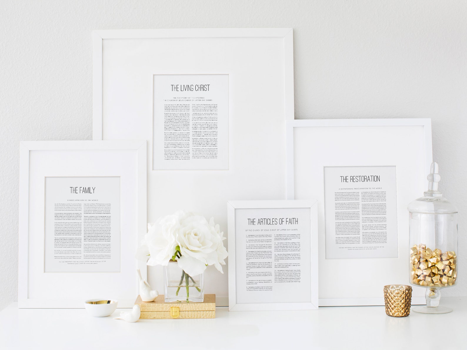 Modern LDS Set Digital Printable Proclamation the - Etsy