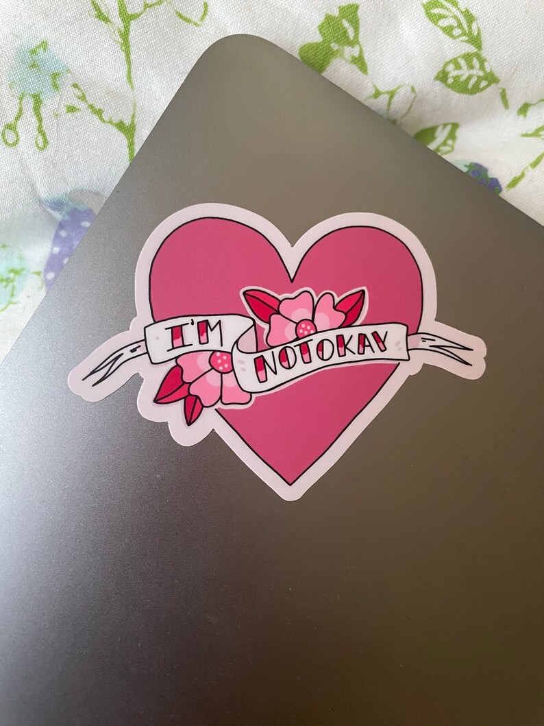 I’m Not Okay Sticker - Etsy