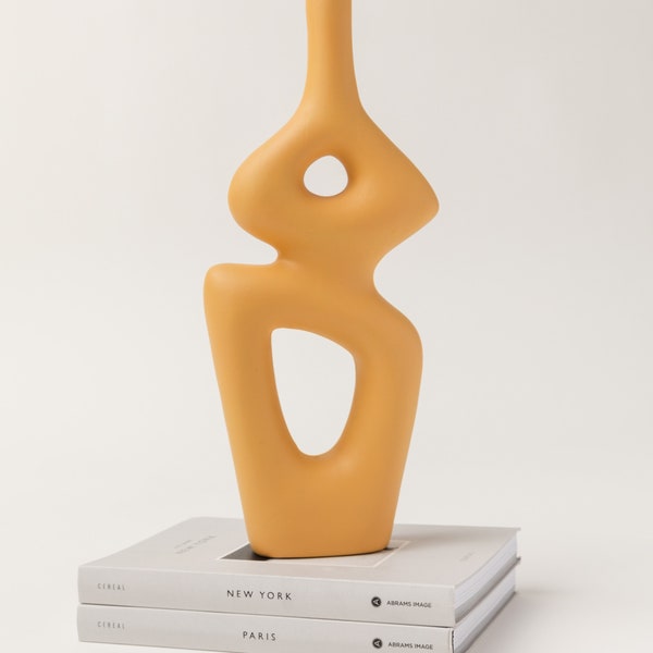 Mustard Yellow Vase - Etsy