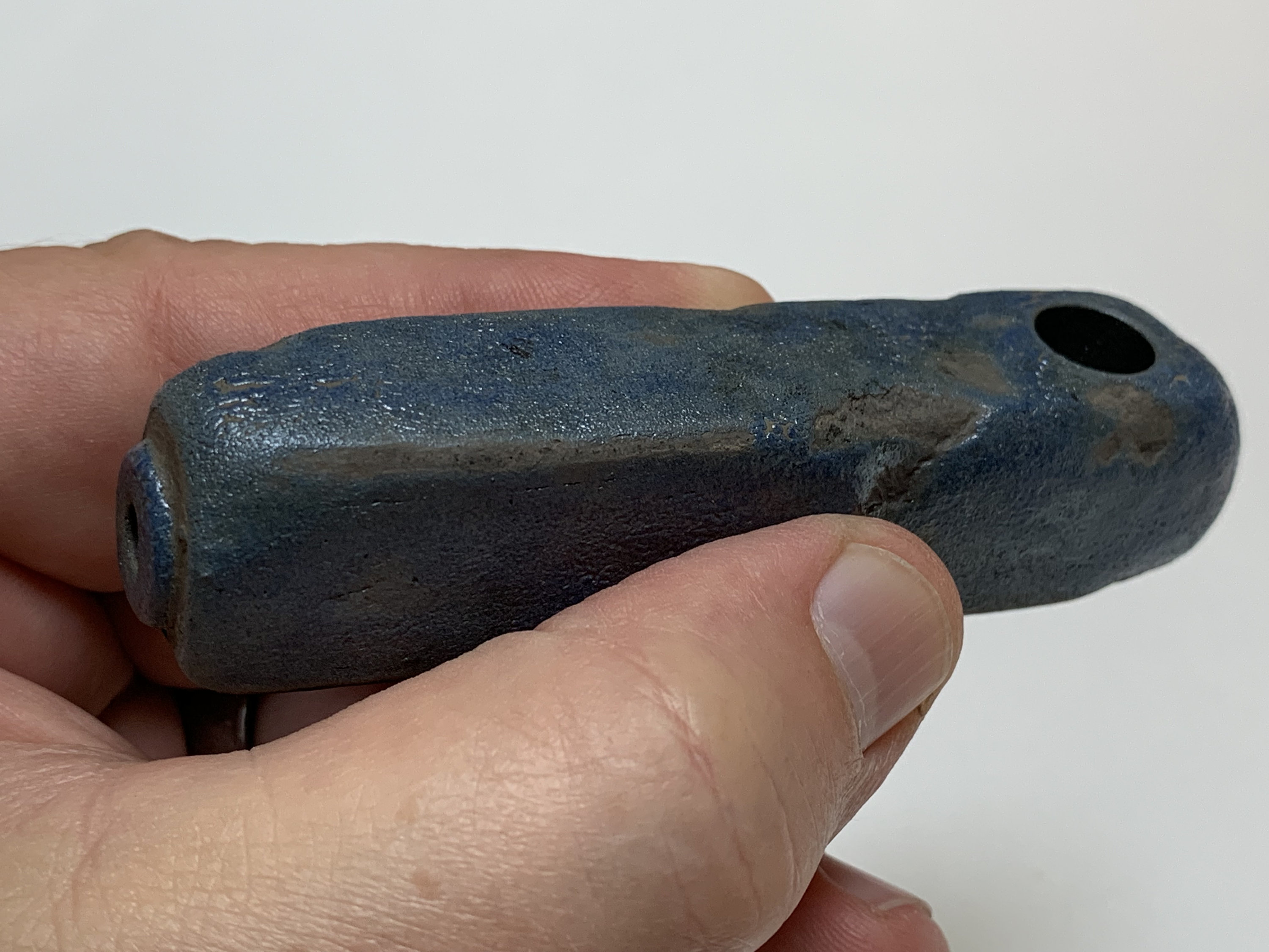 Small Deep Space Blue Shaped Asteroid Ceramic Raku Smoking - Etsy Australia