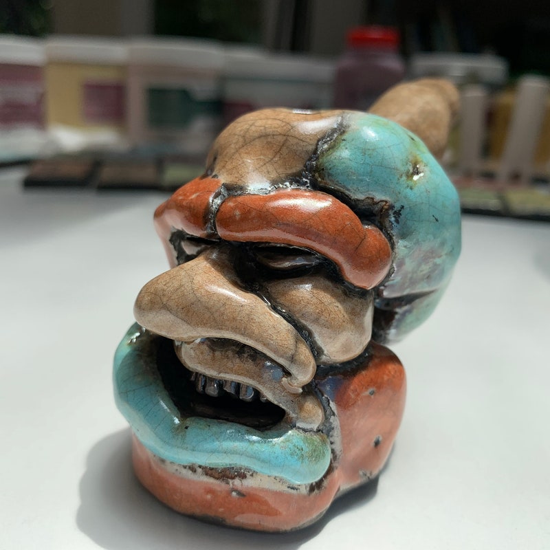 Ceramic Smoking Pipe - Etsy