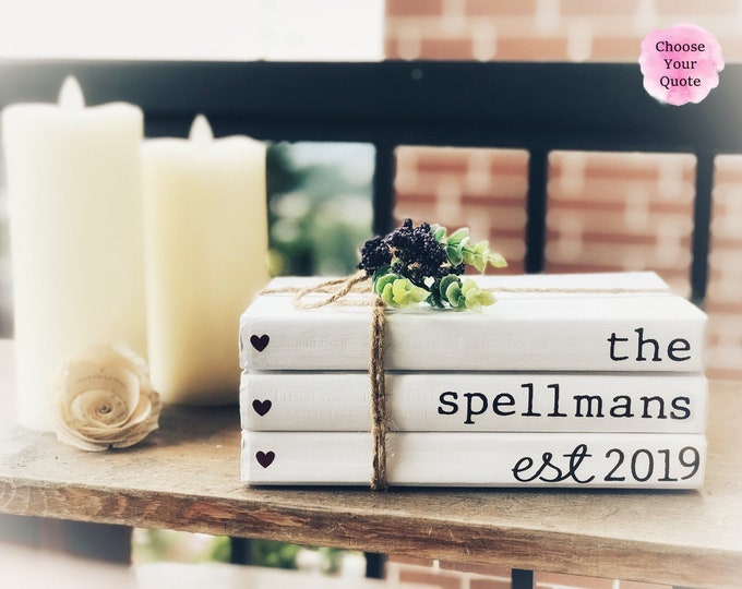 Wedding Book Bundle/ Book Themed Wedding/ Wedding Gifts/ Newlywed Gift ...