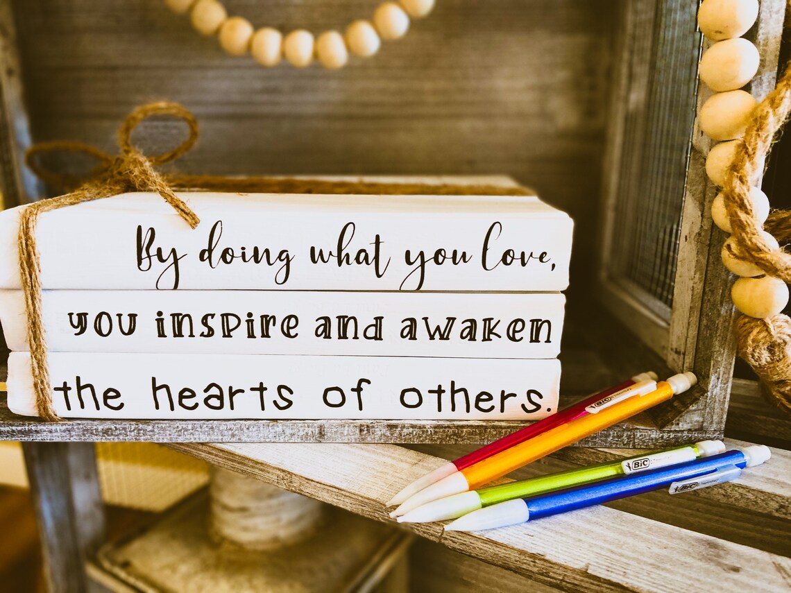 Teacher Gift/ Teacher Appreciation/ Book Theme Decor/ Library - Etsy