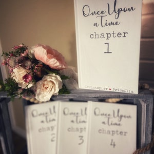 Literary Wedding Book Center Piece table Numbers Book Themed Wedding - Etsy