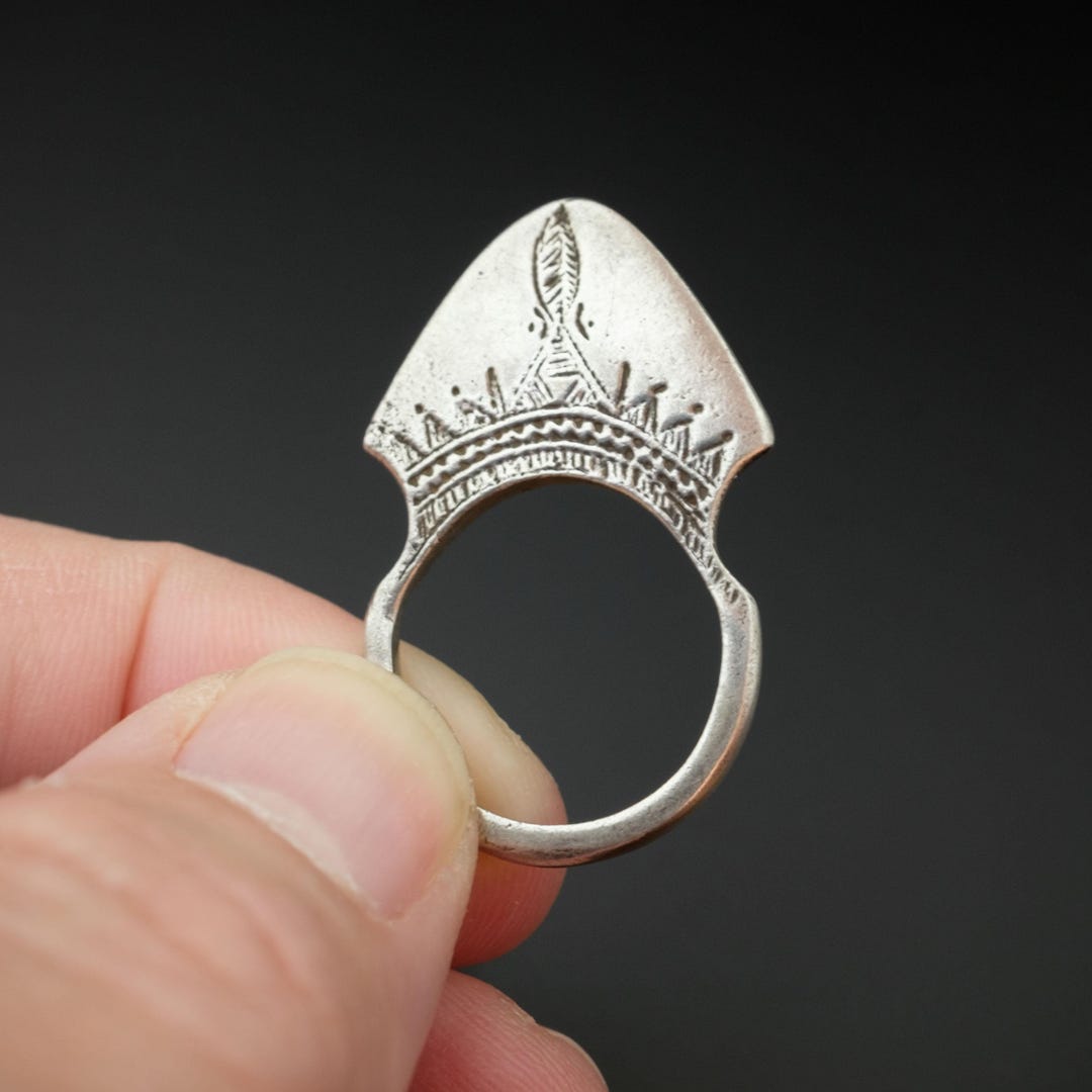 Old Silver Tuareg Ring, Tuareg Jewellery, Berber Jewelry, Vintage ...
