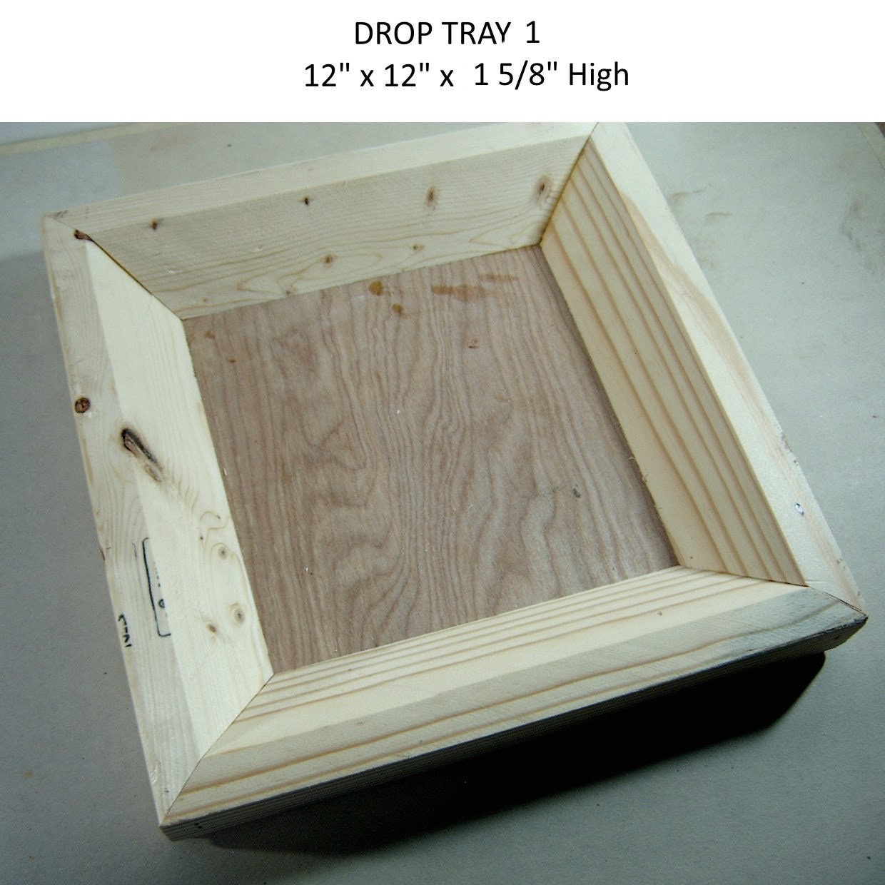 12x12 X1 1/2 Square Dropbach Tray Mold - Etsy