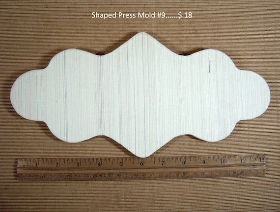 Press Mold Shape 9 for Making Clay or Ceramic Trays | Etsy Canada