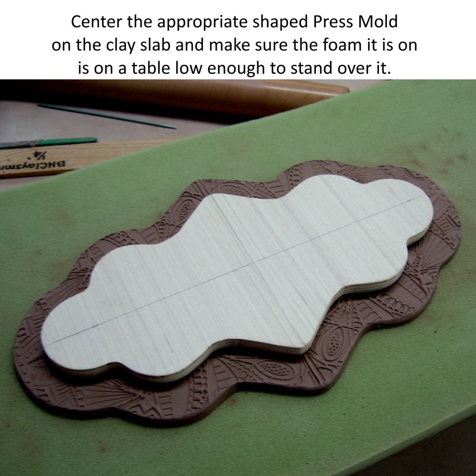 Press Mold Shape 9 for Making Clay or Ceramic Trays - Etsy Canada