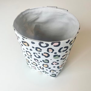 Car Trash Can With Hook Colorful Leopard | Car Trash Bag | Car ...