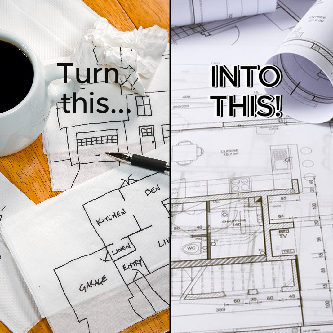 Custom Professional Floor Plans and Elevations - Design Services by ...