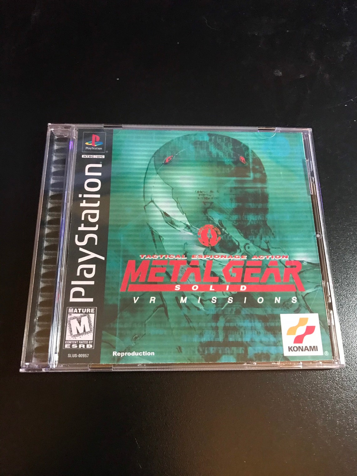 Metal Gear Solid Series PS1 Reproduction Case - Etsy