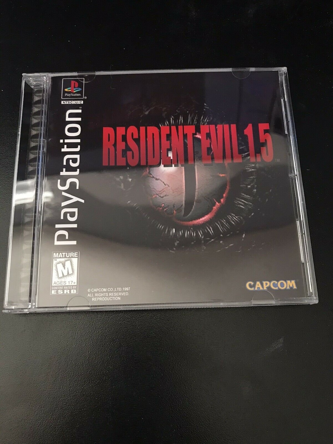 Resident Evil 1.5 PS1 Reproduction Case - Etsy