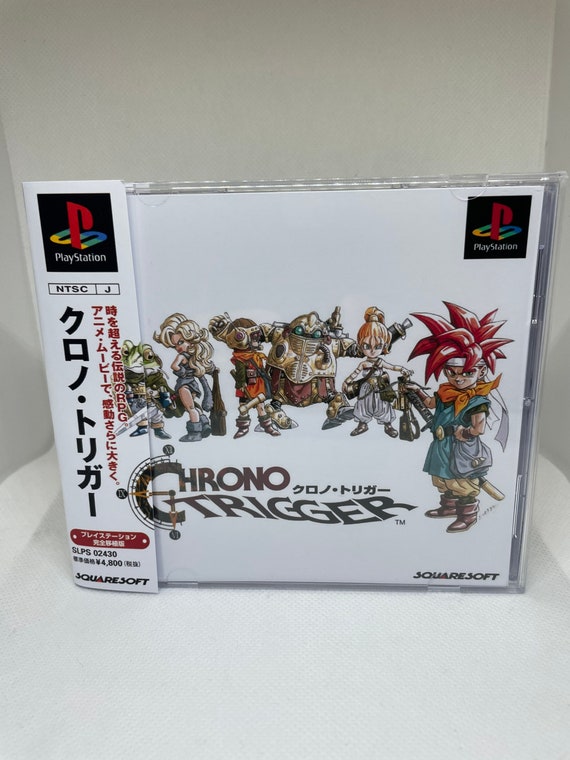 Chrono Trigger JP PS1 Reproduction Case NO DISC Etsy Australia
