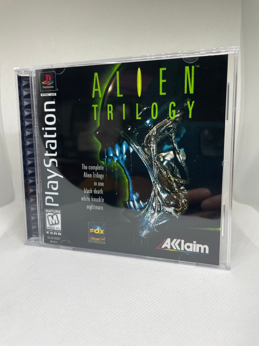 Alien Trilogy PS1 Reproduction Case - Etsy