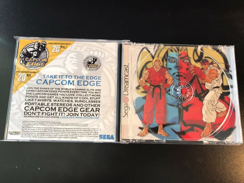 Street Fighter III Double Impact Dreamcast Reproduction Case - Etsy