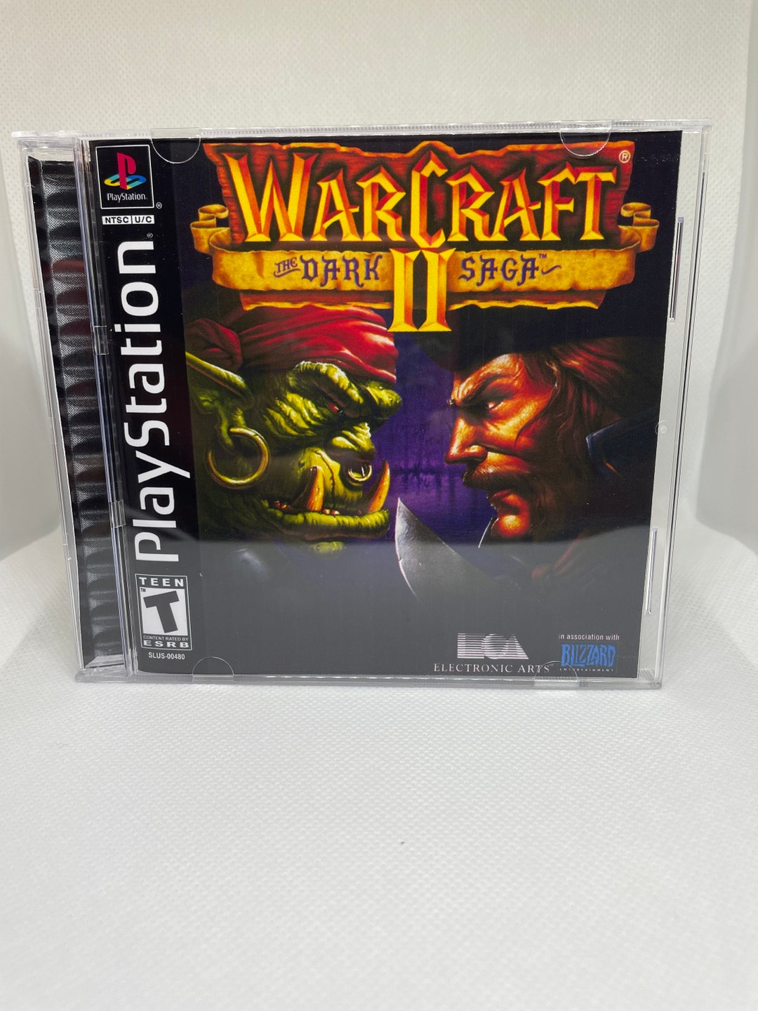 Warcraft II PS1 Reproduction Case - Etsy