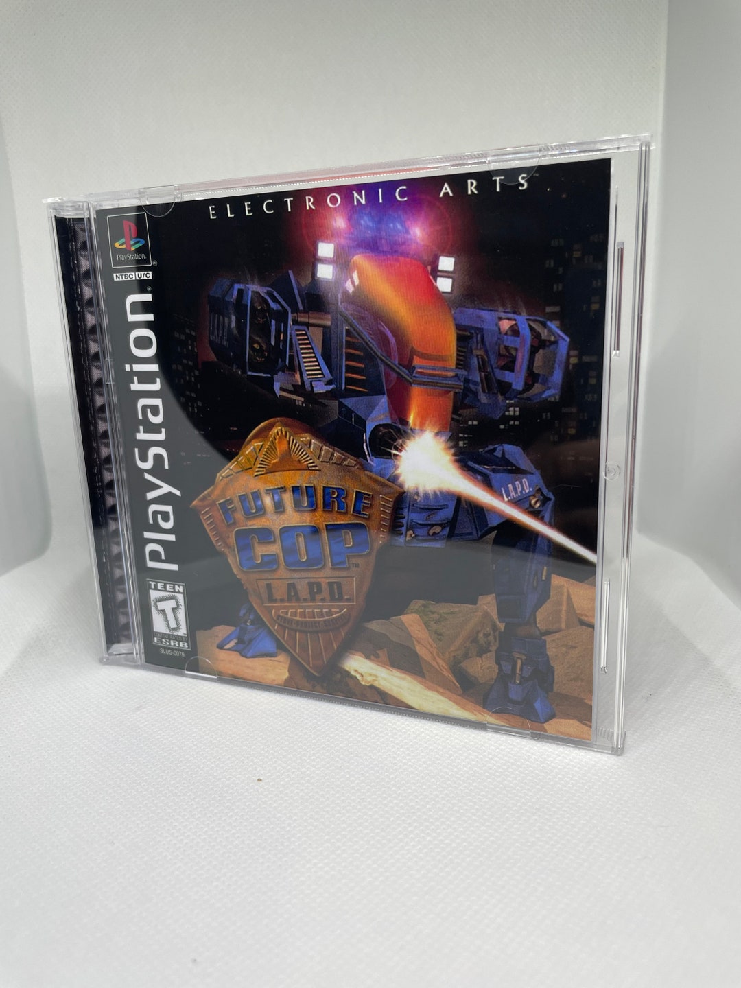 Future Cop LAPD PS1 Reproduction Case - Etsy