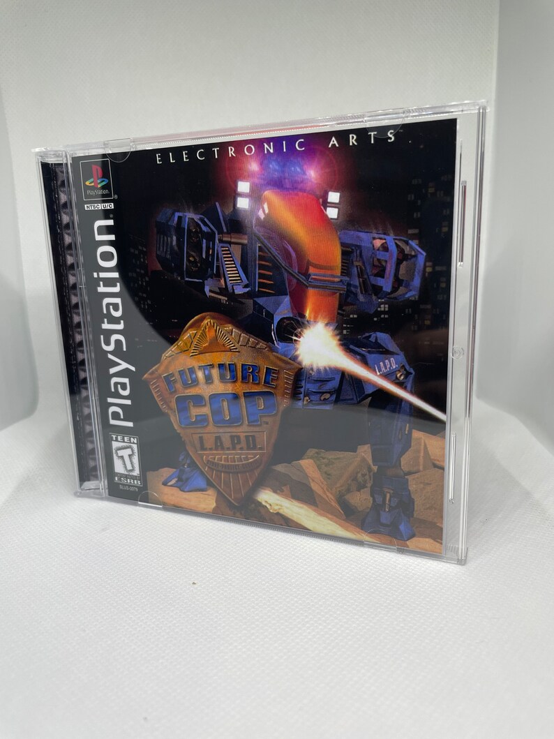 Future Cop LAPD PS1 Reproduction Case - Etsy