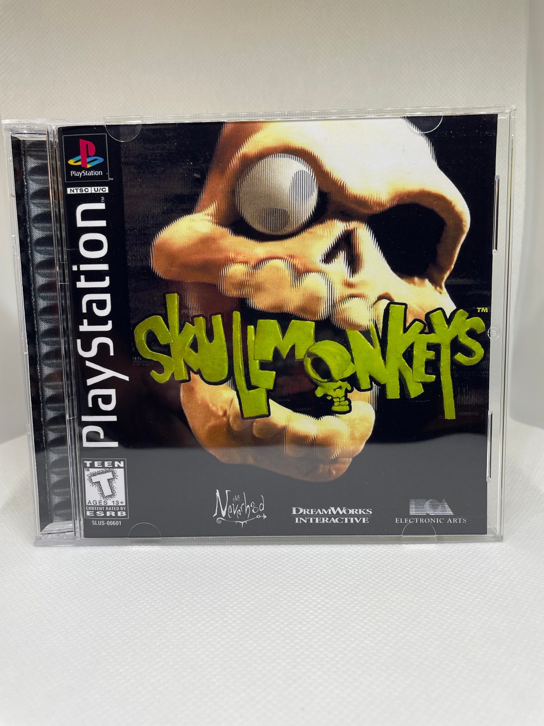 Skullmonkeys PS1 Reproduction Case - Etsy