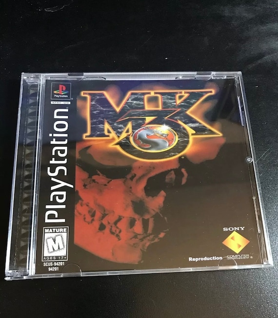 Mortal Kombat Series PS1 Reproduction Case | Etsy Australia