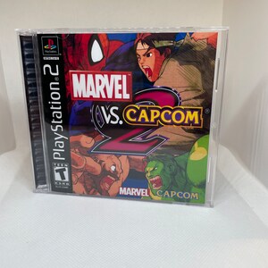 CUSTOM Marvel Vs Capcom 2 PS2 Reproduction Case - Etsy