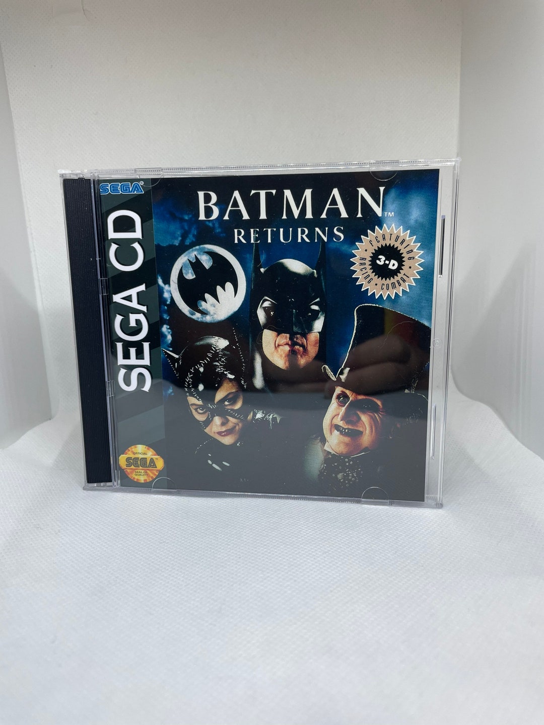 CUSTOM Sega CD Batman Returns Reproduction Case - Etsy