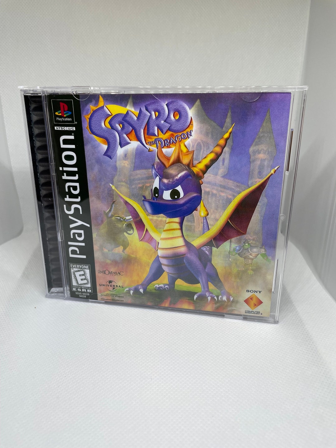 Spyro Series PS1 Reproduction Cases - Etsy
