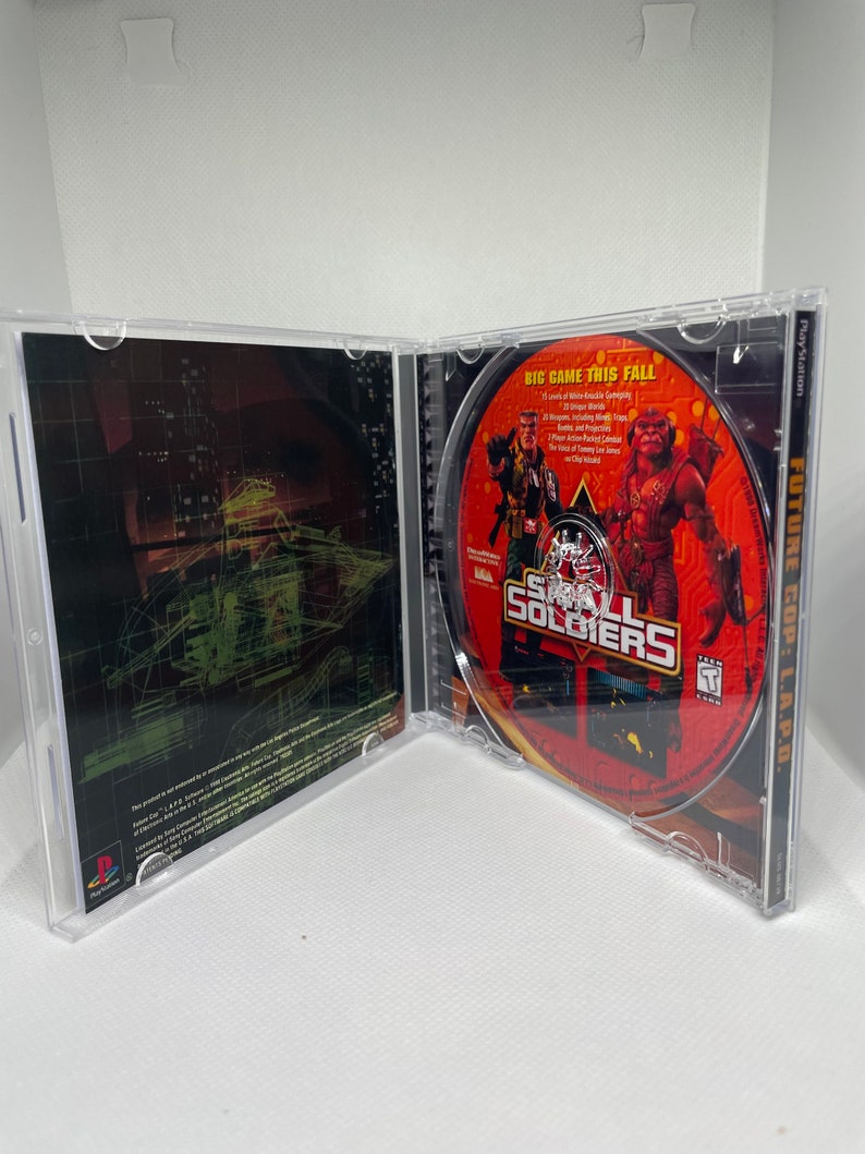 Future Cop LAPD PS1 Reproduction Case - Etsy