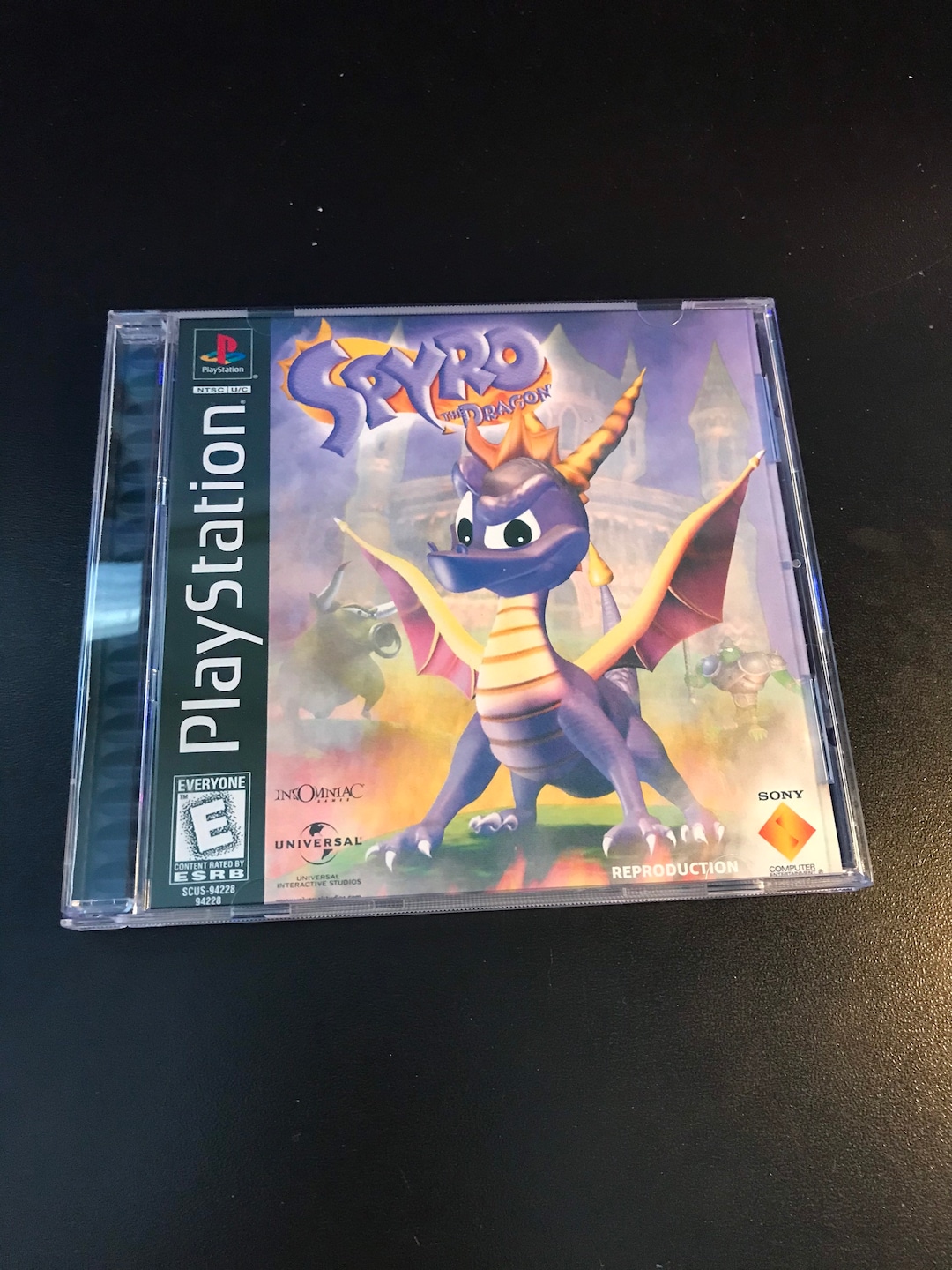 Spyro Series PS1 Reproduction Cases - Etsy