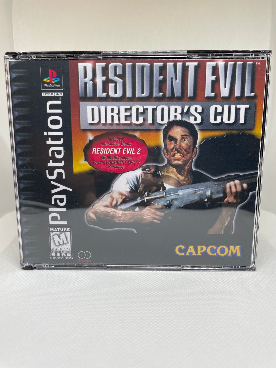 Resident Evil Series PS1 Reproduction Case NO DISC - Etsy