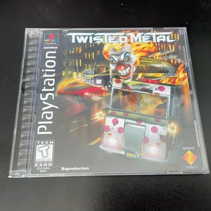 Twisted Metal Series PS1 Reproduction Cases - Etsy