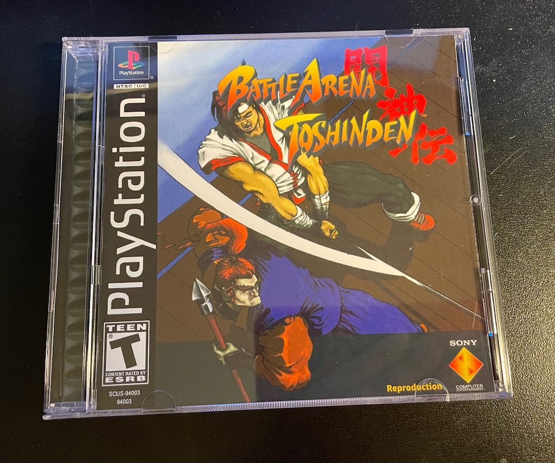 Battle Arena Toshinden PS1 Reproduction Case - Etsy