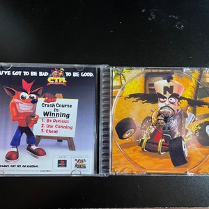 CTR Crash Team Racing PS1 Reproduction Case - Etsy