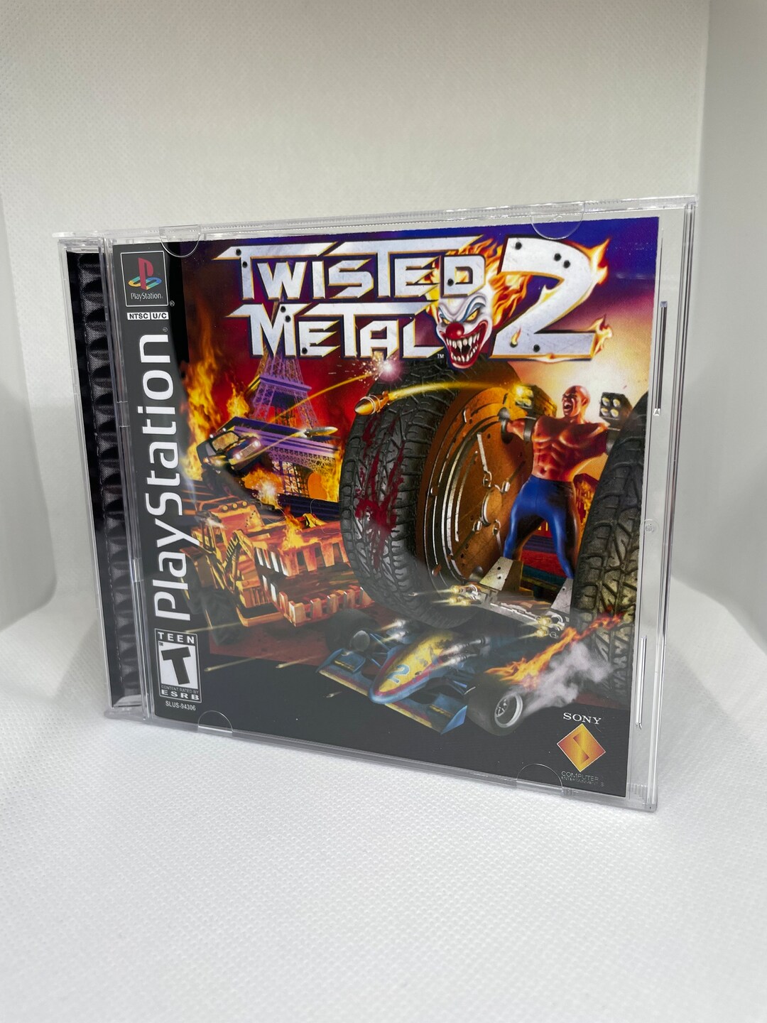 Twisted Metal Series PS1 Reproduction Cases - Etsy