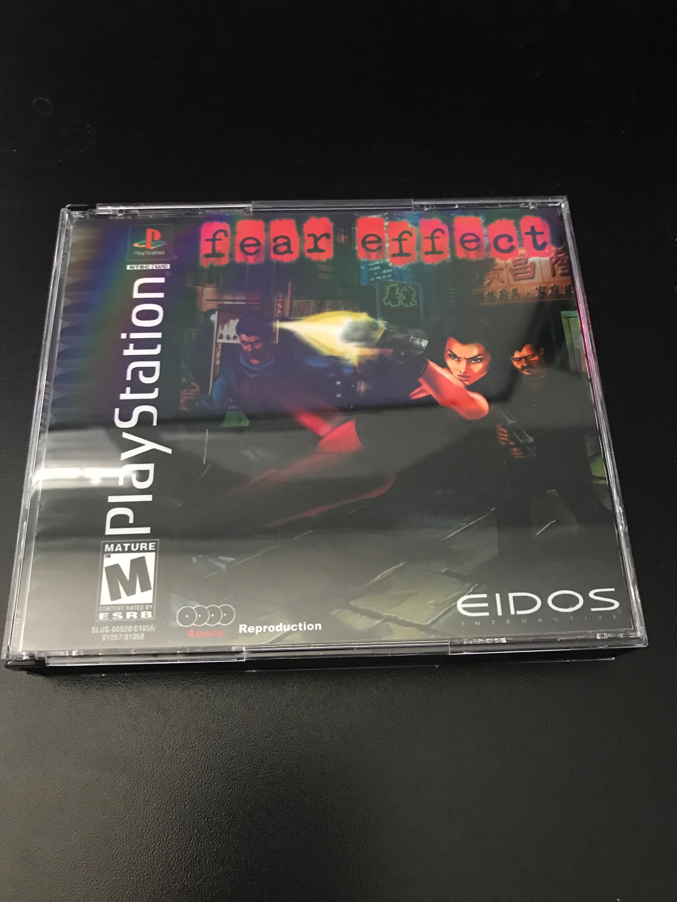 Fear Effect Series PS1 RPG Reproduction Case - Etsy