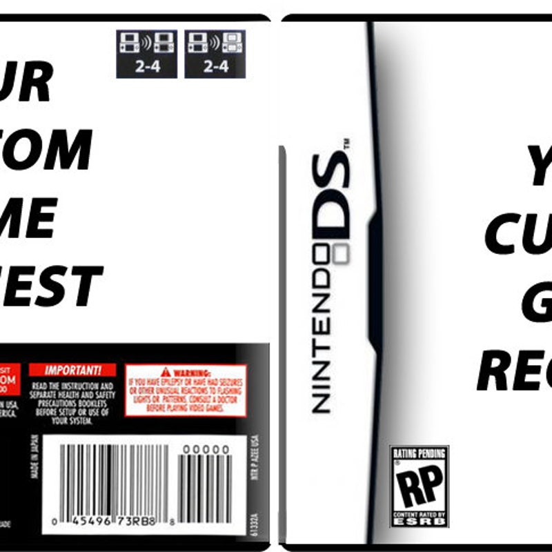 Custom Ds Game Boxes - Etsy