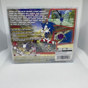 Sonic Adventure Dreamcast Reproduction Case - Etsy