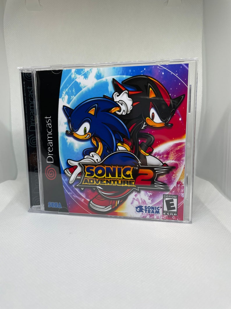 Sonic Adventure 2 Dreamcast Reproduction Case - Etsy