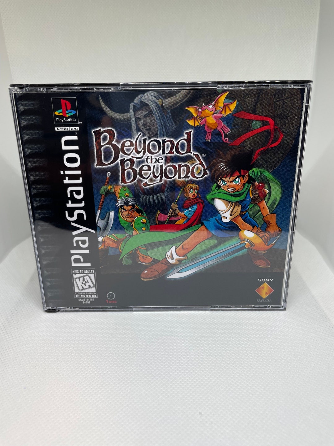 Beyond the Beyond PS1 RPG Reproduction Case - Etsy