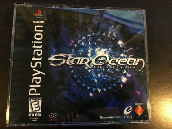 Star Ocean the Second Story PS1 Reproduction Case - Etsy