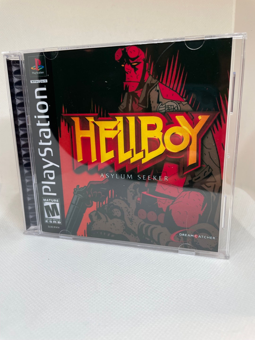 Hellboy PS1 Reproduction Case - Etsy