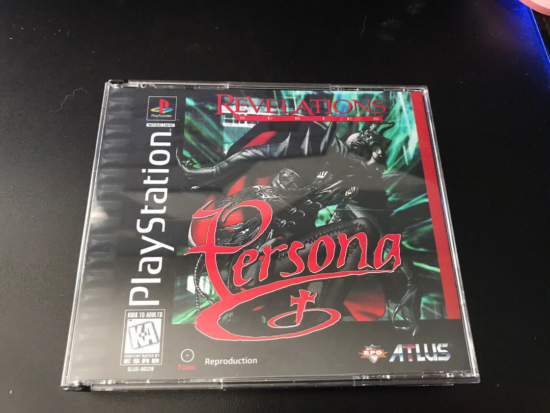 Persona Revelations PS1 Reproduction Case - Etsy