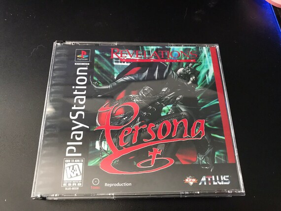 Persona Revelations PS1 Reproduction Case - Etsy
