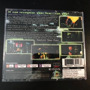 Fear Effect Series PS1 RPG Reproduction Case - Etsy