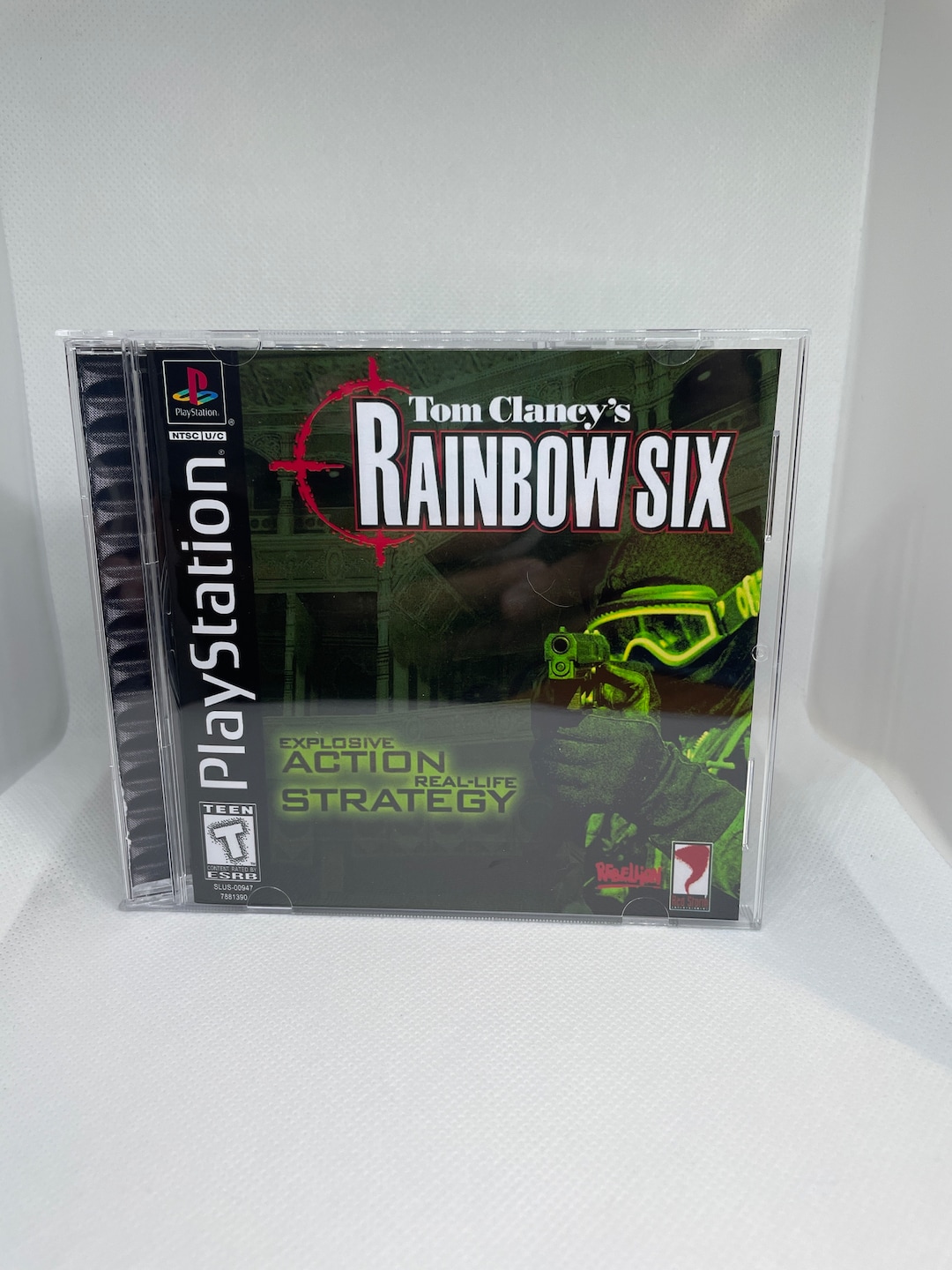 Tom Clancy Rainbow Six PS1 Reproduction Case - Etsy